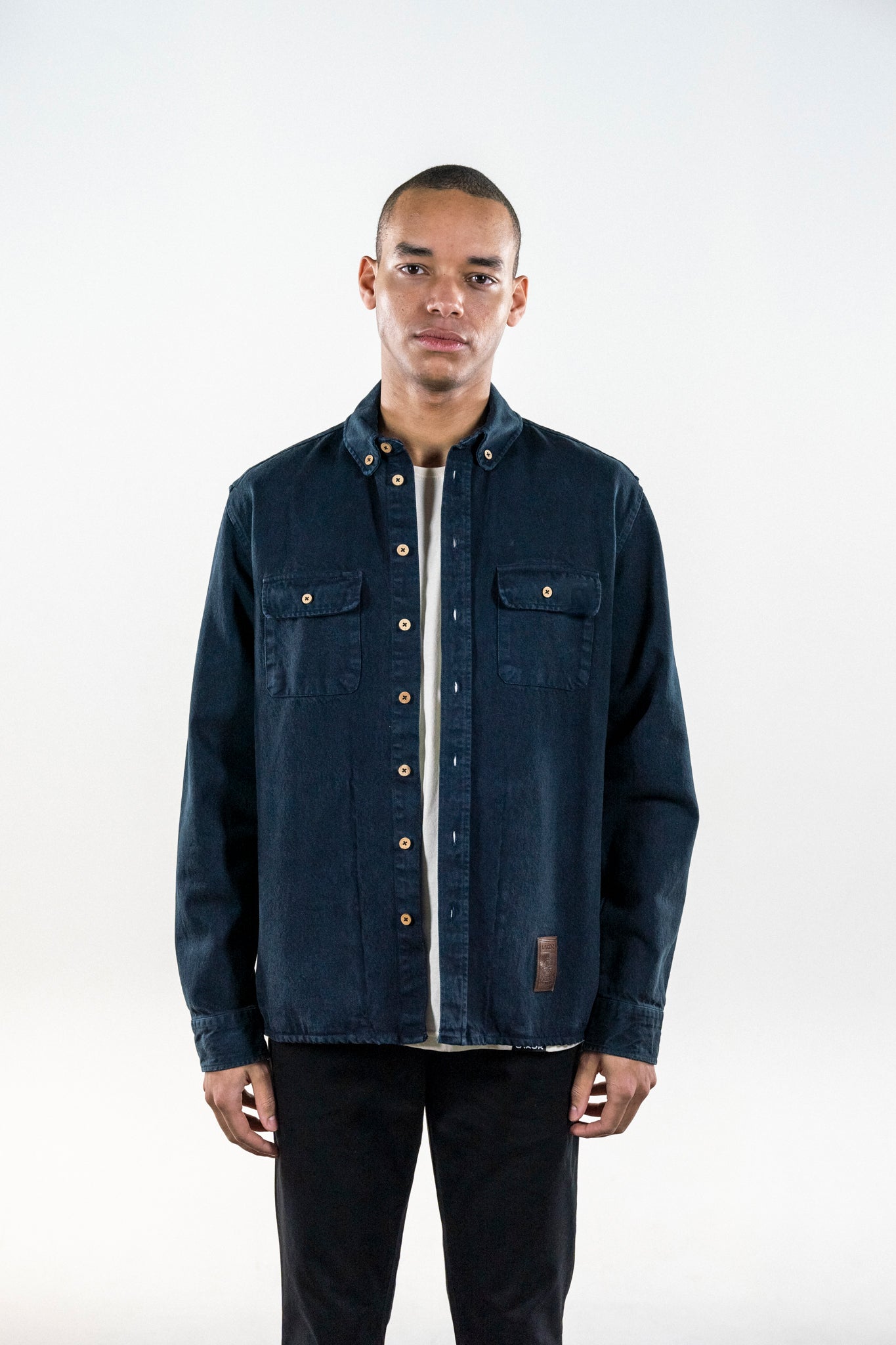 Knokkel Shirt (Navy) | LAKOR